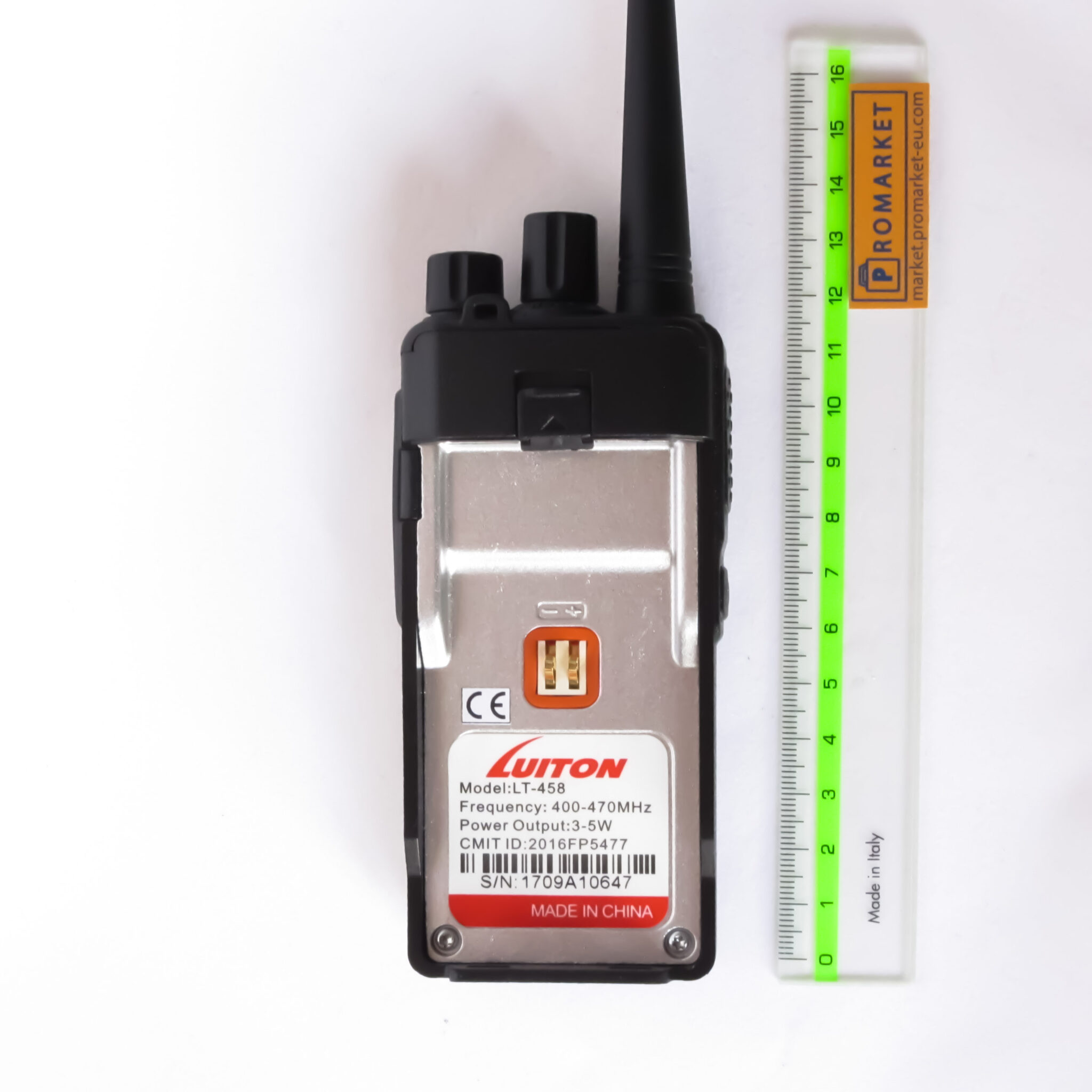 Luiton LT-458-PRO Two-way Walkie Talkie CB PMR446 radio for ...