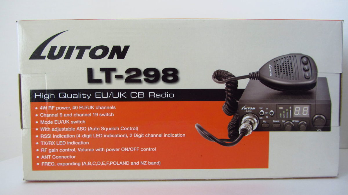 Luiton LT-298 Two-way radio CB 27 MHz AM / FM (citizens band) 12/24v ...