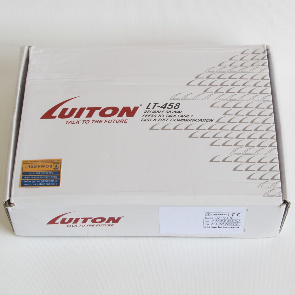 Luiton LT-458 Two-way Walkie Talkie CB PMR446 radio for professionals ...